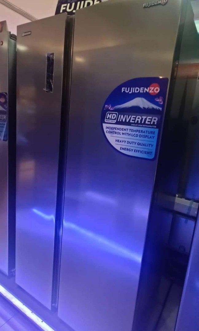 Fujidenzo Side by Side Refrigerator ISR-20SS IST-24SSDF IFR-19GD ISR ...