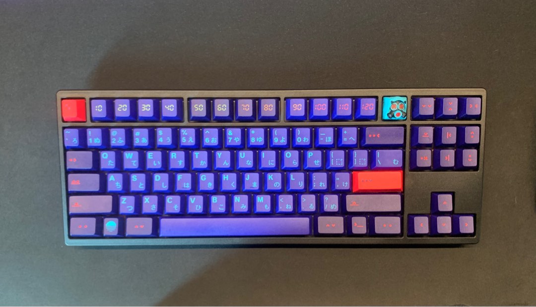 fully modded tiger80 tiger 80 lite custom keyboard kit, Computers ...