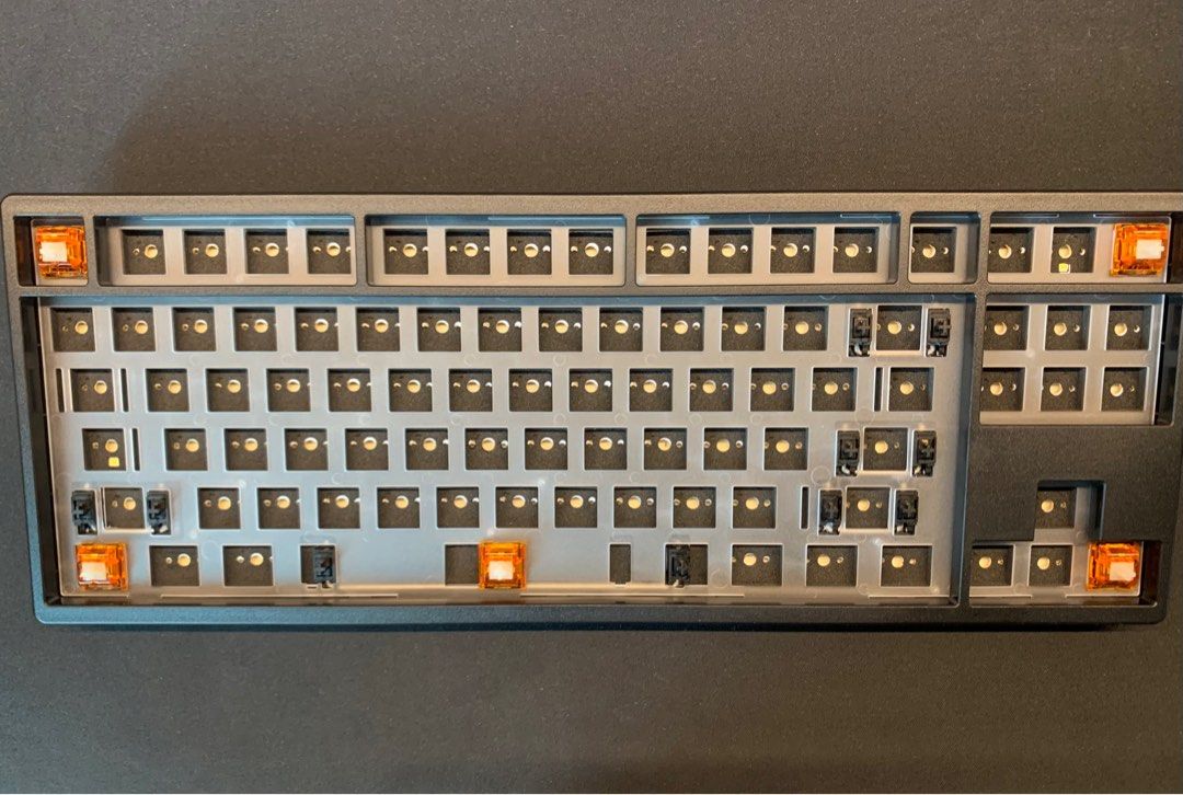 fully modded tiger80 tiger 80 lite custom keyboard kit, Computers ...