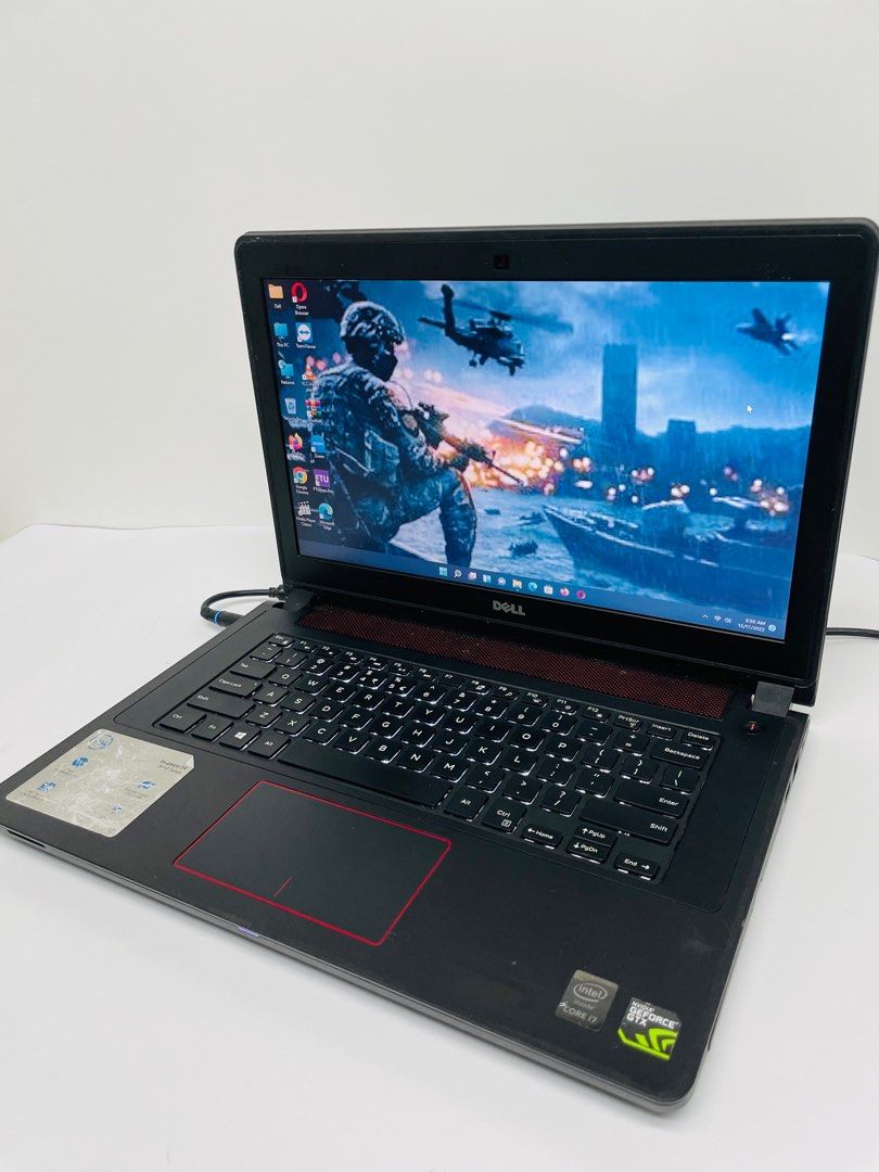 Gaming Laptop Core i7 Dell # GtX Graphics 850M # Ram 8GB # SSD 256GB ...