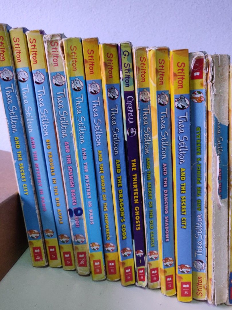 Geronimo Stilton and Thea Stilton Books, Hobbies & Toys, Books ...