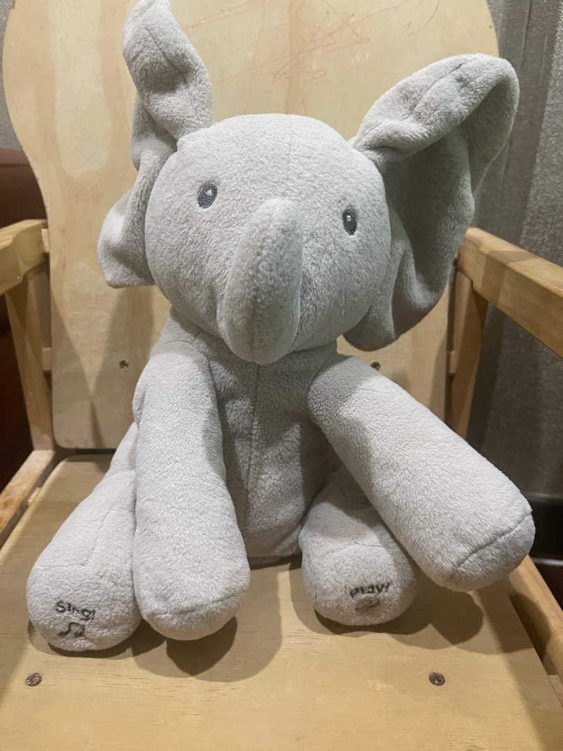 Gund Animated Singing Elephant Stuffed Toy, Babies & Kids, Infant ...