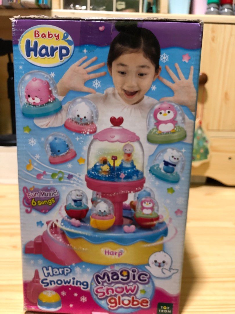 Harp’s Magic Snow Globe, Hobbies & Toys, Toys & Games on Carousell