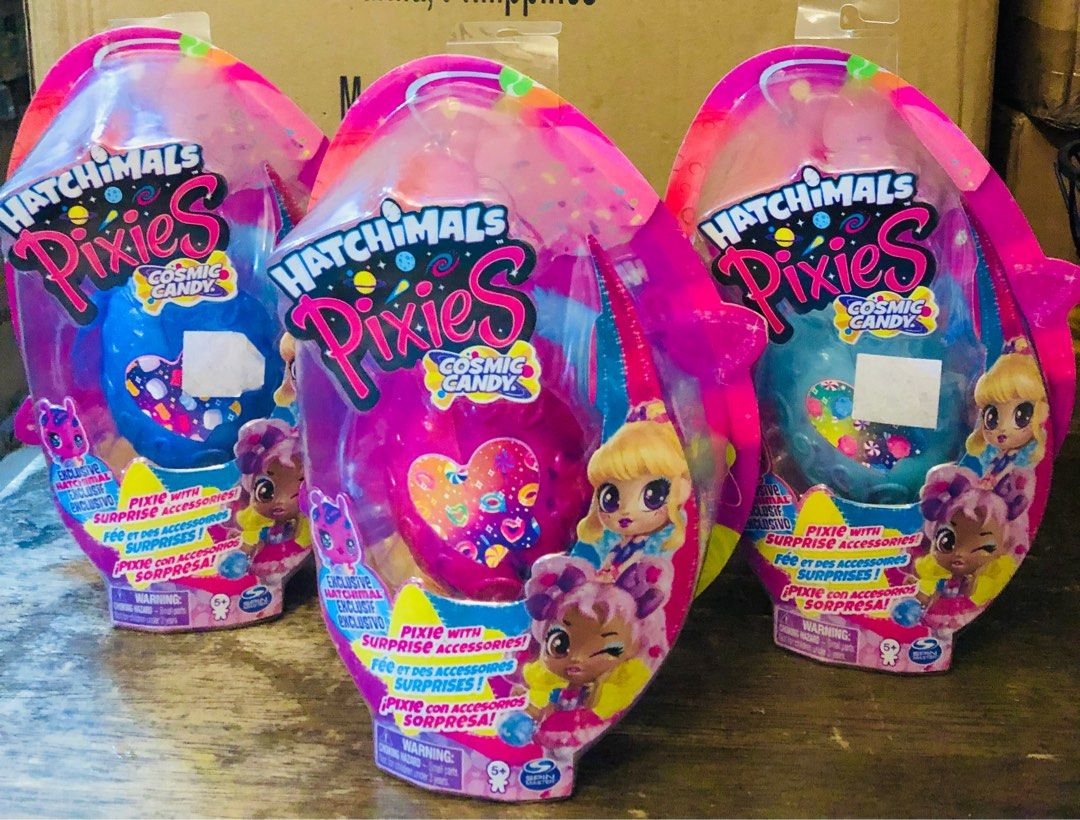 Hatchimals Cosmic Candy Pixies with Surprise Accessories, Hobbies ...