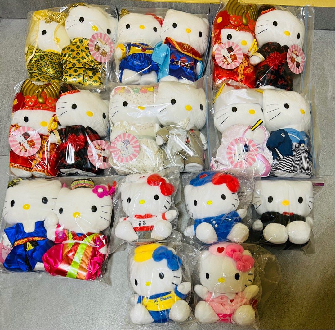 Hello Kitty soft toys, Hobbies & Toys, Memorabilia & Collectibles, Fan ...