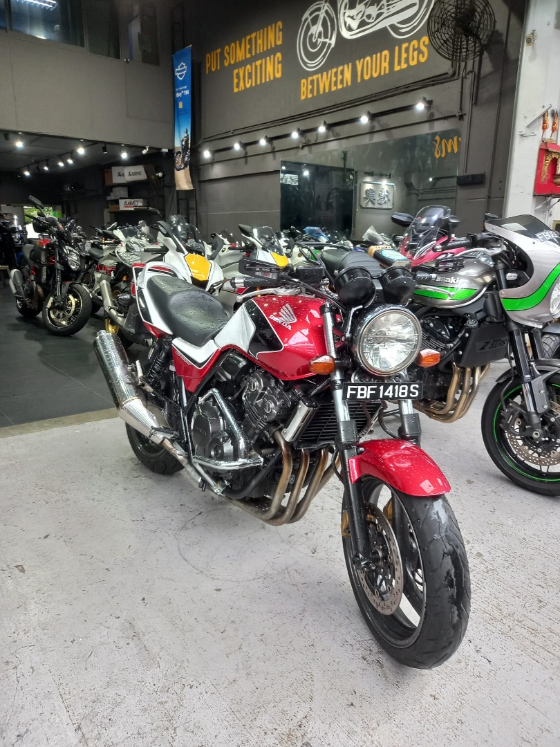 Honda CB400 Revo - COE Expiry: 07/2030 - Contact us @ 67468582, Motorcycles, Motorcycles for ...