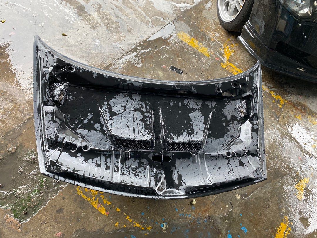 Honda Civic FD Vented Hood, Car Accessories, Accessories on Carousell