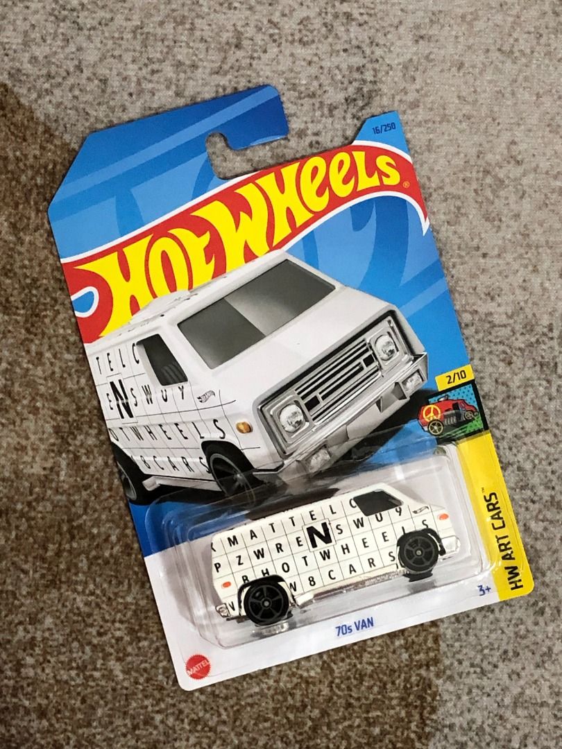 Hot Wheels '70s Van, Hobbies & Toys, Toys & Games on Carousell