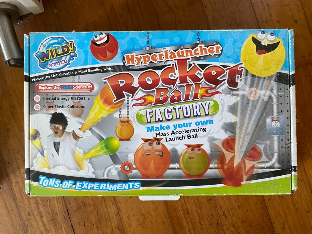 Hyperlauncher Rocket Ball Factory (educational science kit), Hobbies ...