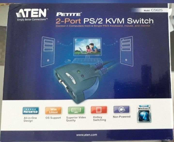 i5 HP desktops i5 Win 10 computerw with 2 ways splitter system ...