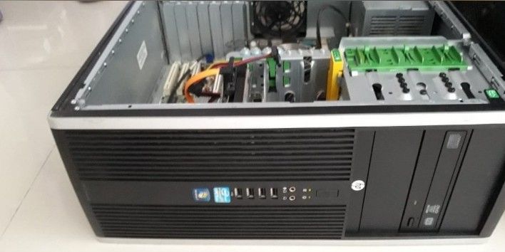 i5 HP desktops i5 Win 10 computerw with 2 ways splitter system, Computers & Tech, Desktops on ...