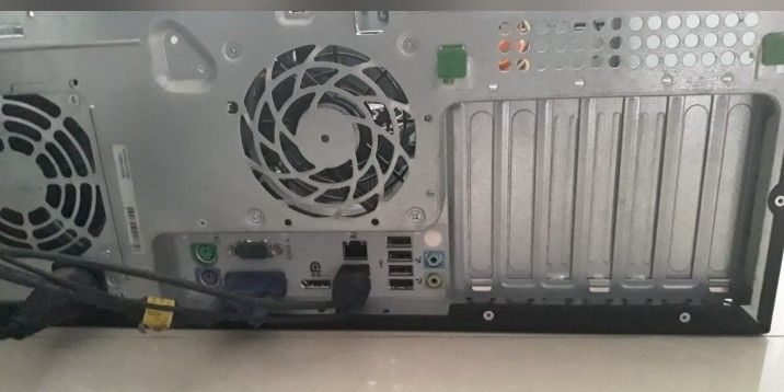 i5 HP desktops i5 Win 10 computerw with 2 ways splitter system ...