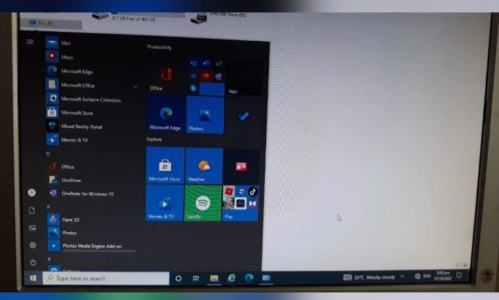 i5 HP desktops i5 Win 10 computerw with 2 ways splitter system ...