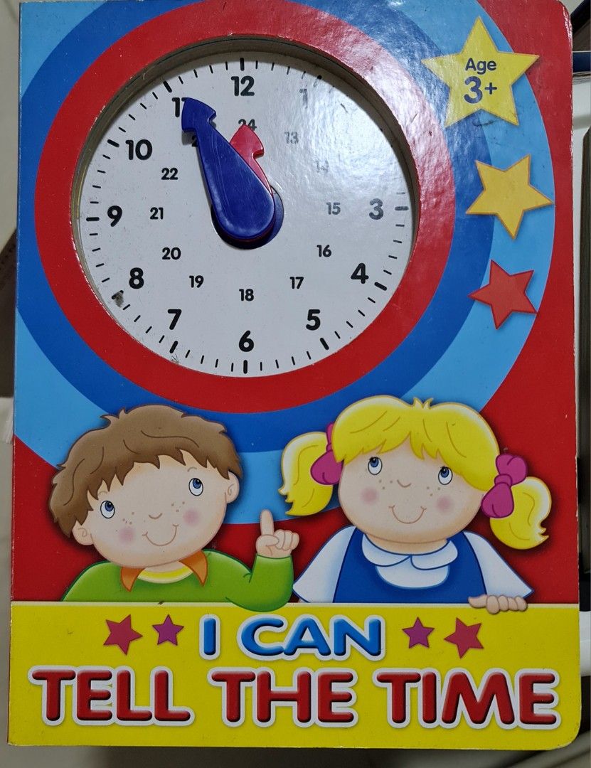 I CAN TELL TIME, Hobbies & Toys, Books & Magazines, Children's Books on ...