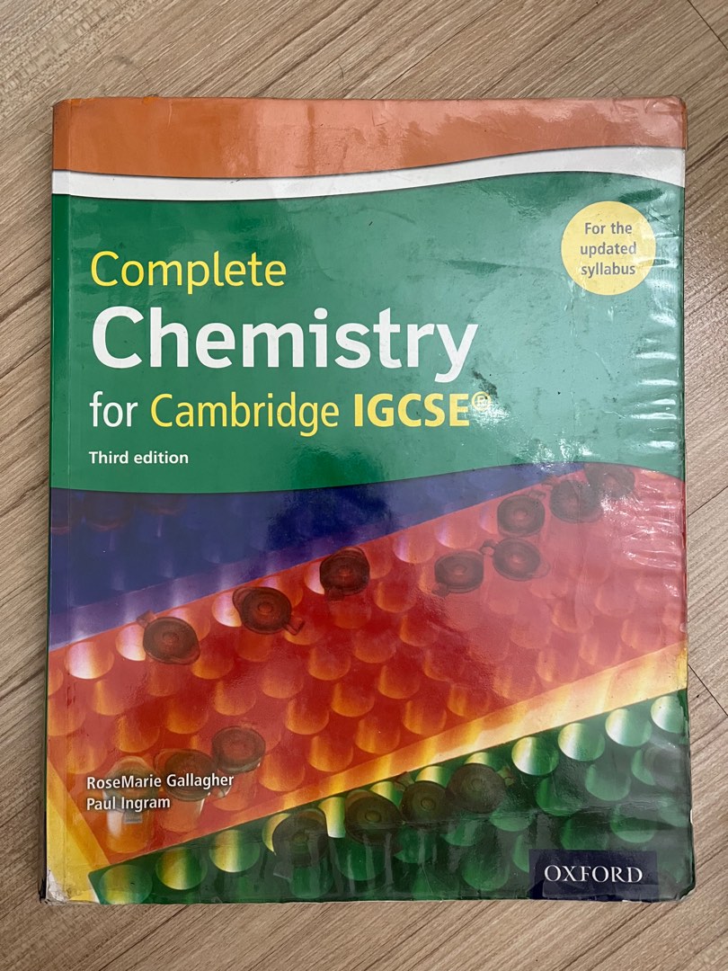 IGCSE Chemistry Textbook, Hobbies & Toys, Books & Magazines, Textbooks on Carousell