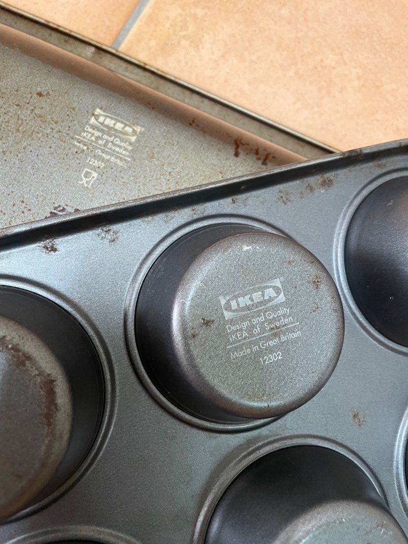 IKEA Baking Tray and Muffin Tin, Furniture & Home Living, Kitchenware & Tableware, Bakeware on ...