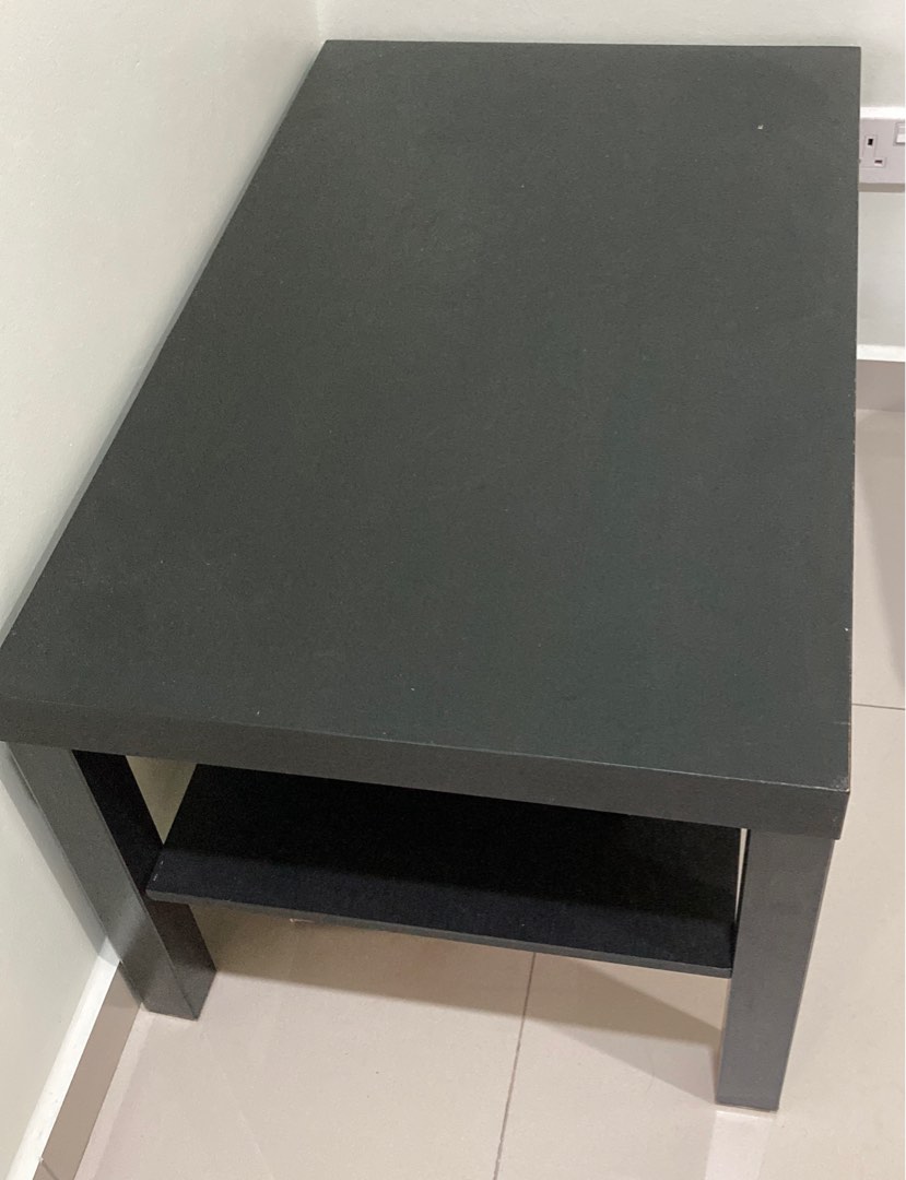 IKEA LACK Coffee Table (Black), Furniture & Home Living, Kitchenware ...