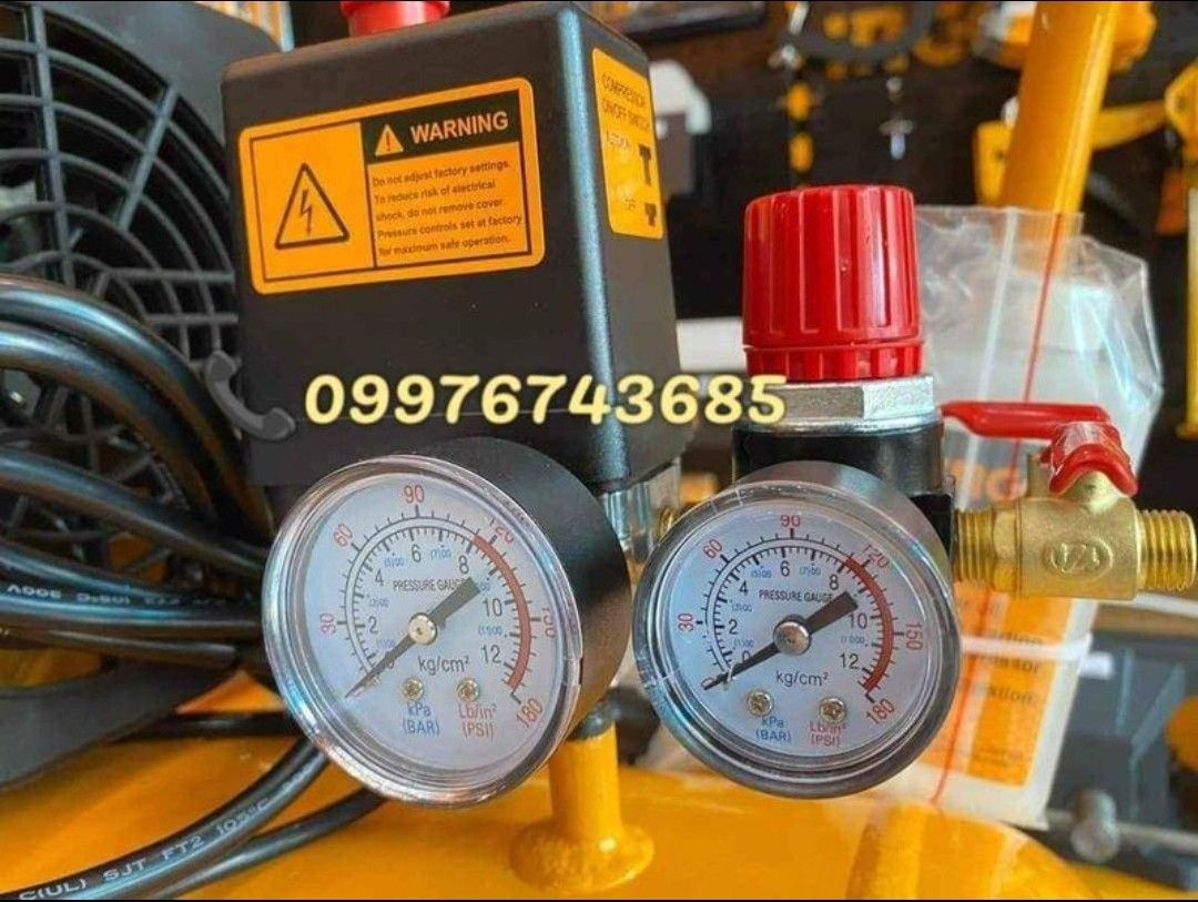 INGCO 2.5HP Air Compressor, Commercial & Industrial, Industrial ...