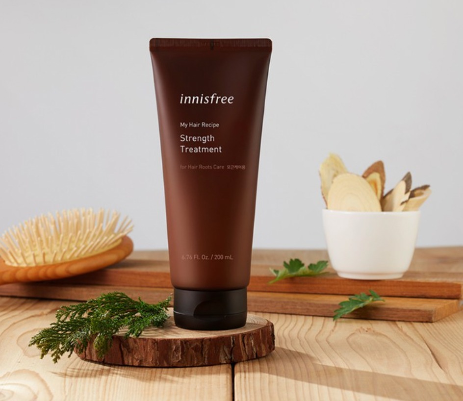 Innisfree My Hair Recipe Strength Treatment [for Hair Roots Care] 200ml ...