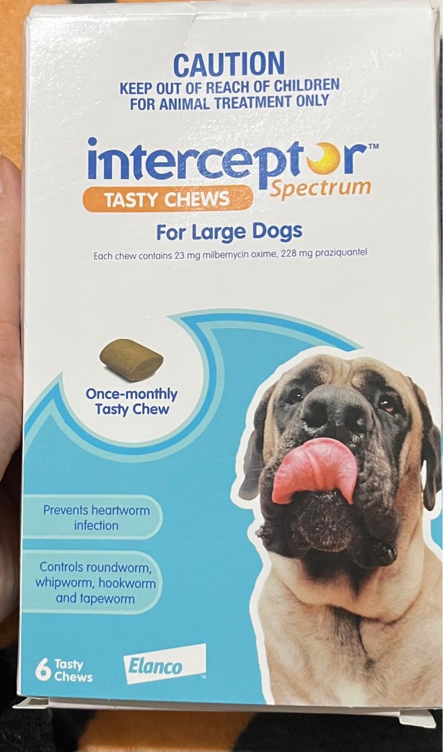 Interceptor Spectrum, Pet Supplies, Health & Grooming on Carousell