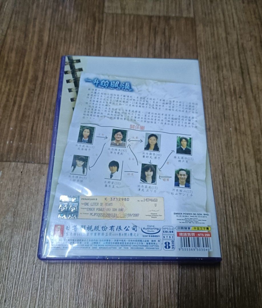 Japanese Drama Boxset. One liter of Tears.. DVD.., Hobbies & Toys ...