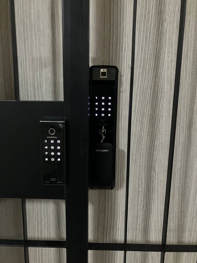 Kaiset+ 7690 door lock and 1593 gate lock, Furniture & Home Living ...