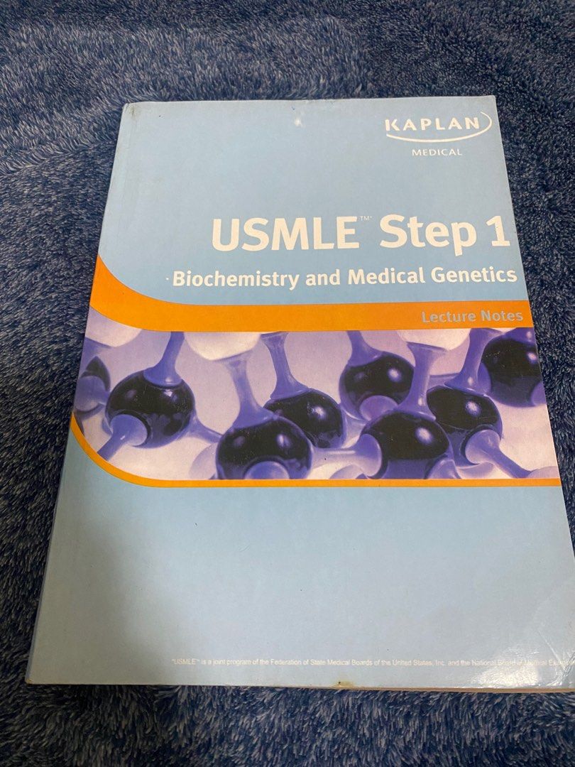 Kaplan USMLE Step 1 Biochemistry and Medical Genetics, Hobbies & Toys ...