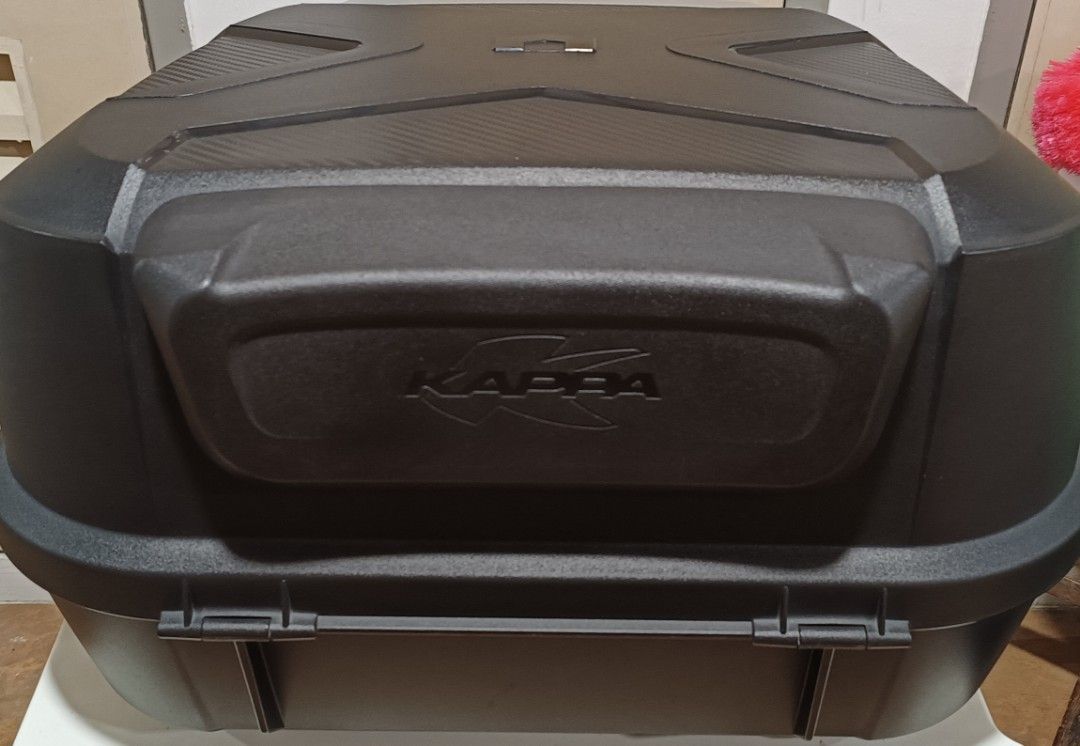 KAPPA 43L Plastic Top Box With Backrest, Motorcycles, Motorcycle ...