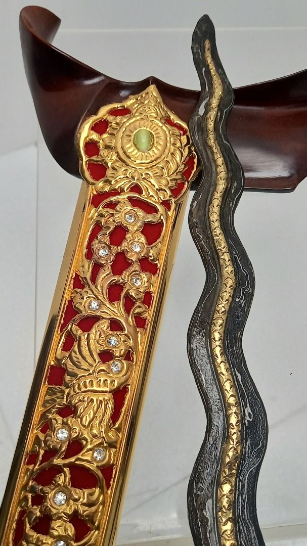 Keris Jawa Luk 13 Naga Sostro Collection Purposes, Hobbies & Toys ...