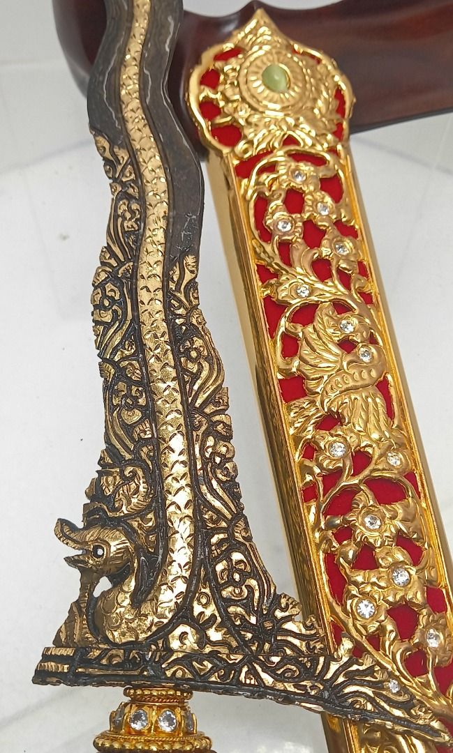Keris Jawa Luk 13 Naga Sostro Collection Purposes, Hobbies & Toys ...