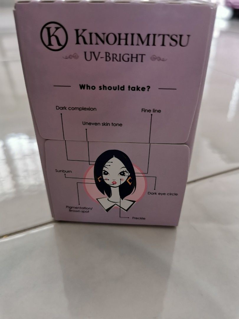 Kinohimitsu UV-Bright, Health & Nutrition, Health Supplements, Health ...