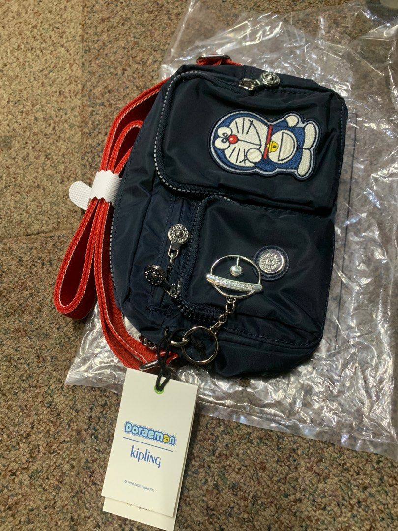 KIPLING ALBENA DORAEMON, Women's Fashion, Bags & Wallets, Cross-body ...