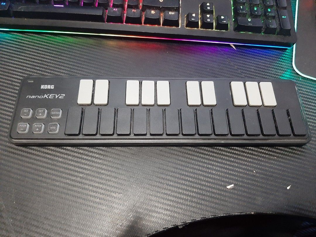 Korg nanoKEY2 - Midi Controller (USB), Hobbies & Toys, Music & Media ...