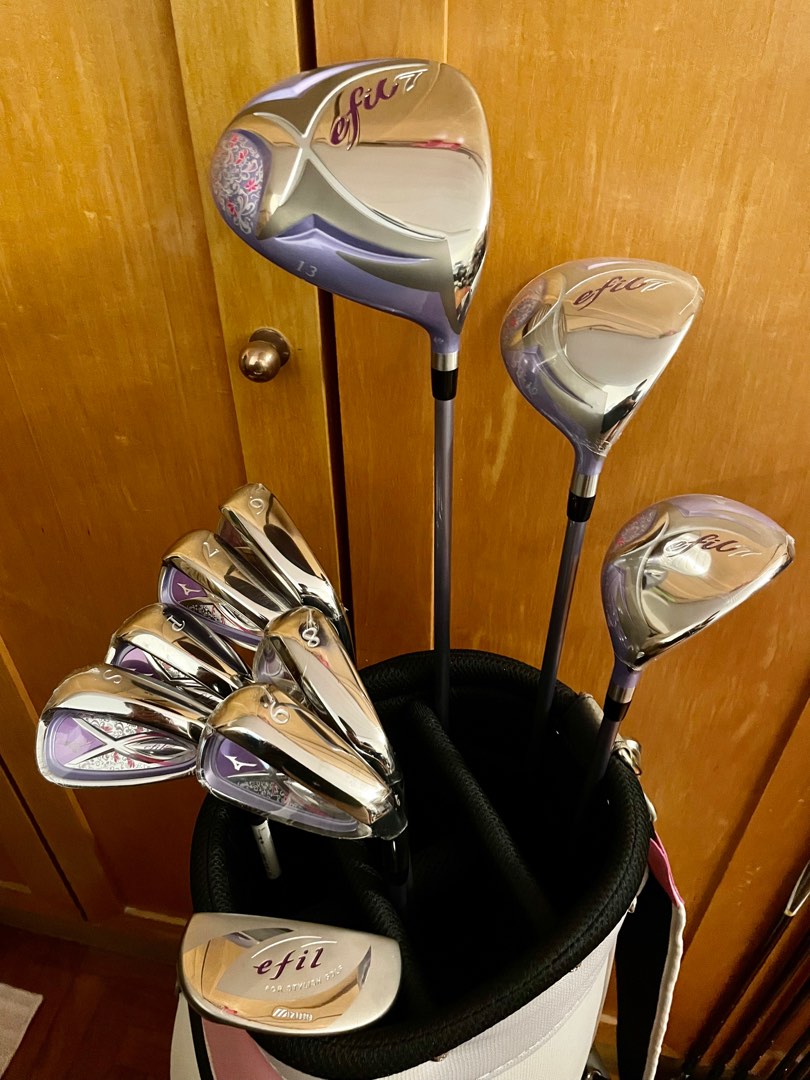 Ladies Mizuno Efil Full Complete Golf Set, Sports Equipment, Sports ...