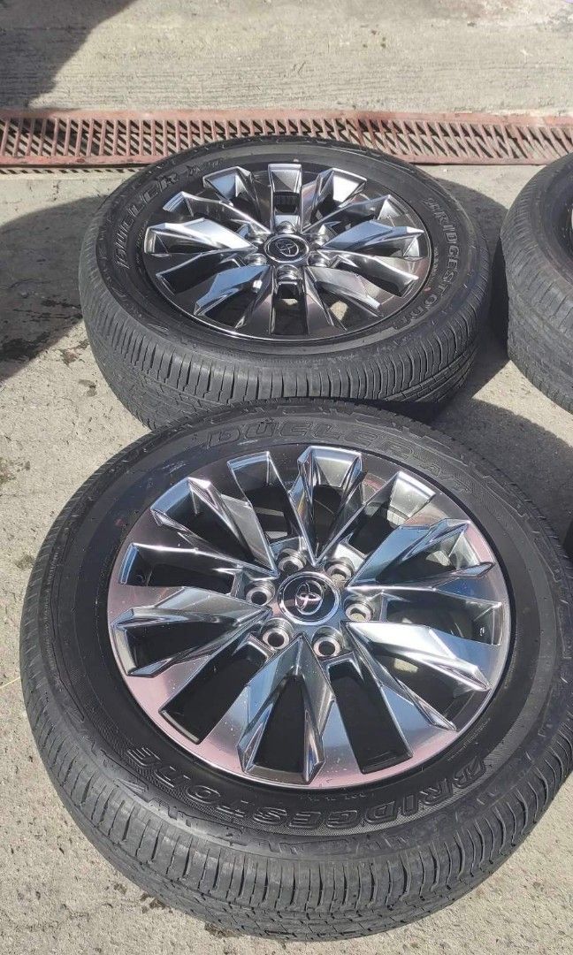 Lc300 Zx mags and tires, Car Parts & Accessories, Mags and Tires on ...