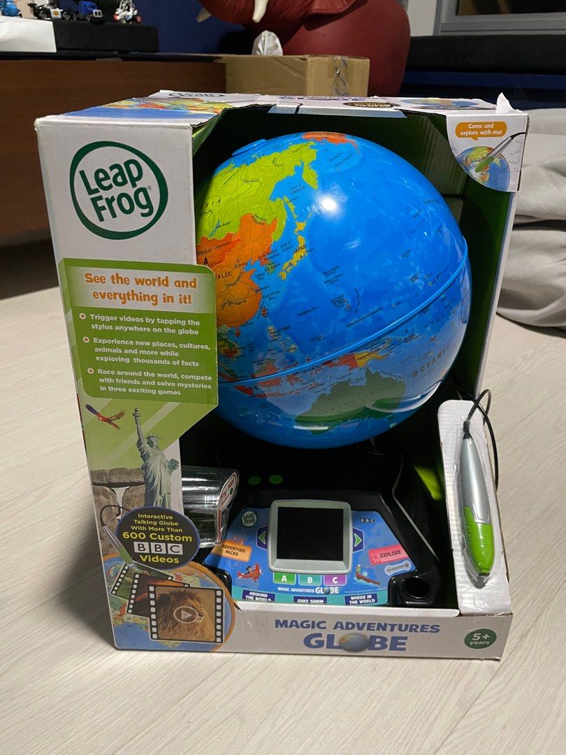 Leapfrog Magic Adventure Globe, Hobbies & Toys, Toys & Games on Carousell