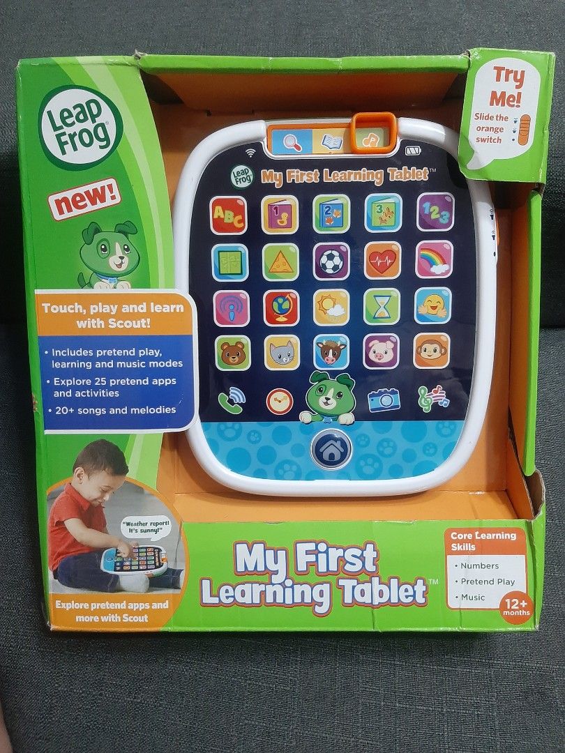 Leapfrog my first learning tablet, Hobbies & Toys, Toys & Games on ...