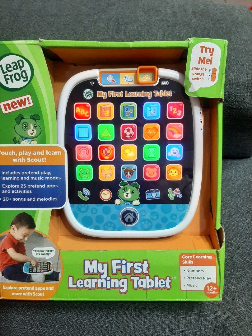 Leapfrog my first learning tablet, Hobbies & Toys, Toys & Games on ...