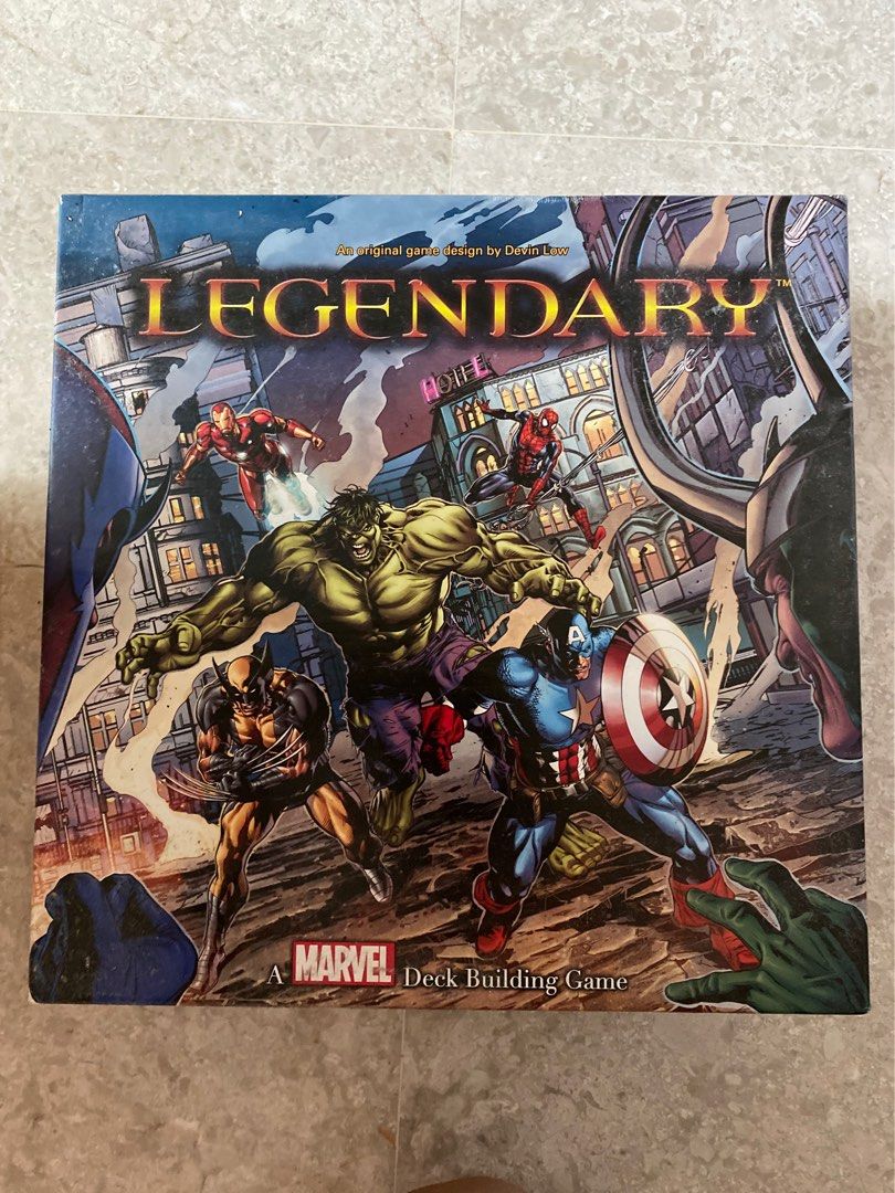 Legendary Marvel Deck Building Game, Hobbies & Toys, Toys & Games on ...