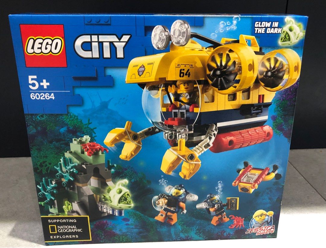 LEGO 60264 City Ocean Exploration Submarine, Hobbies & Toys, Toys ...