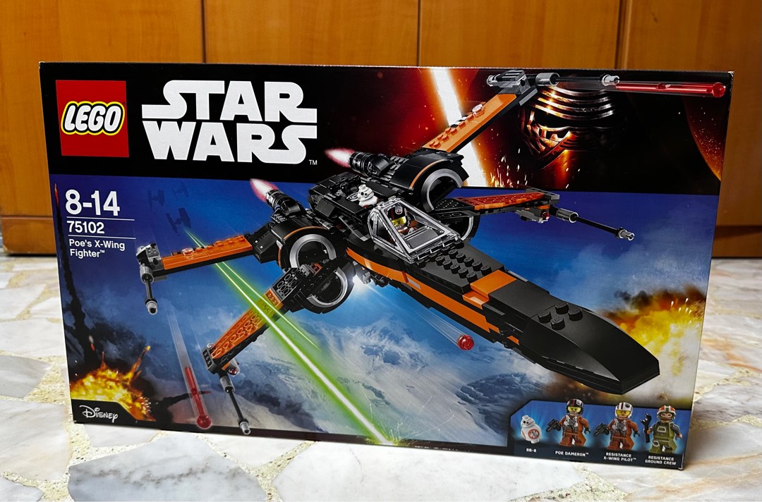 LEGO STAR WARS 75102 - Pie’s X-Wing Fighter, Hobbies & Toys, Toys ...