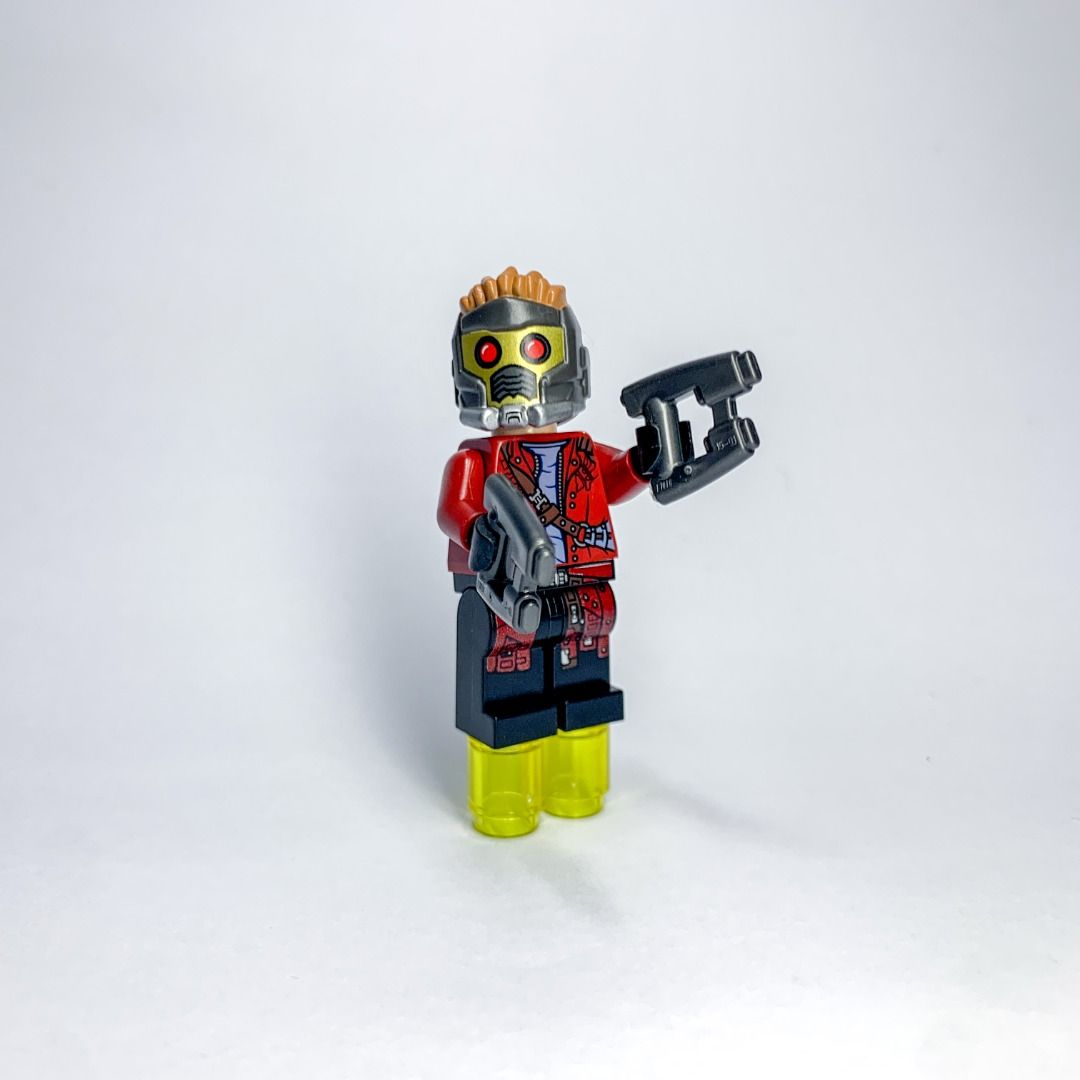 Lego Star-Lord - Mask, Open Jacket sh127, Hobbies & Toys, Toys & Games ...