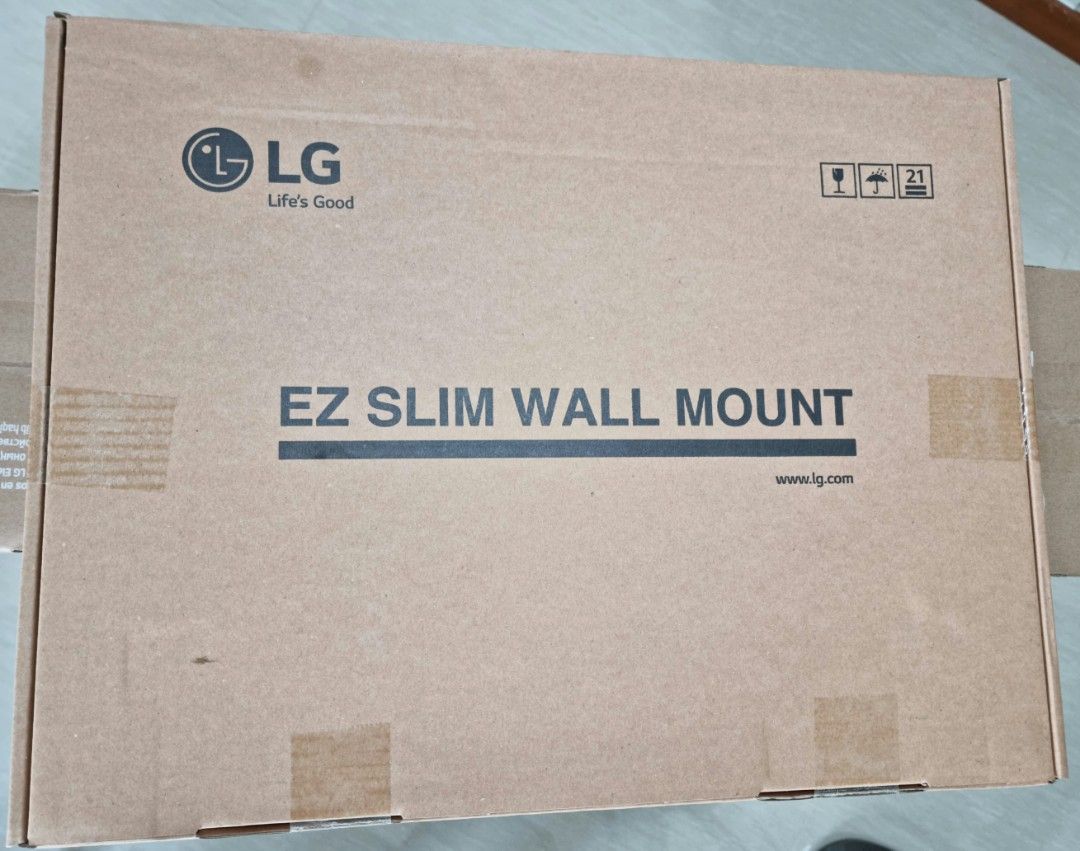 LG EZ Slim Wall Mount, TV & Home Appliances, TV & Entertainment, TV ...