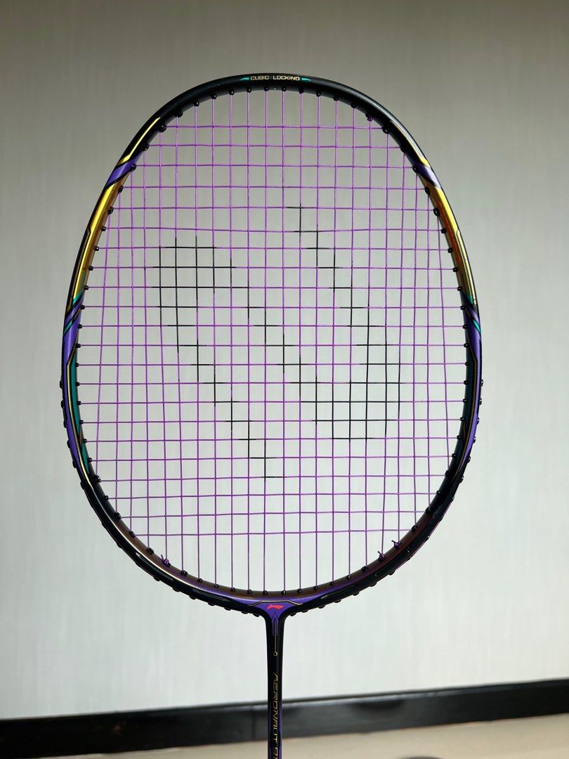 Li Ning Aeronaut 9000i badminton racquet, Sports Equipment, Sports ...