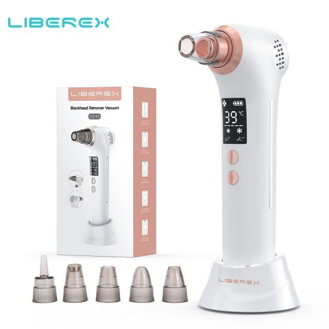 Liberex Facial Blackhead Removal Black Point Vacuum Cleaner Pore Acne ...
