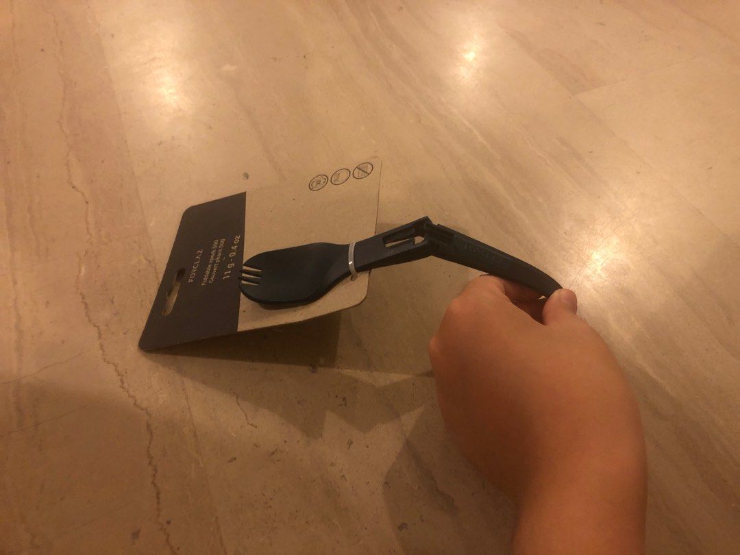 LIGHT Foldable spork 500(dark blue), Furniture & Home Living ...