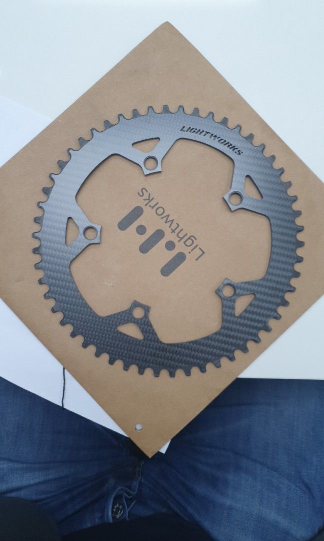 Lightworks chainring 54T carbon, Sports Equipment, Bicycles & Parts ...