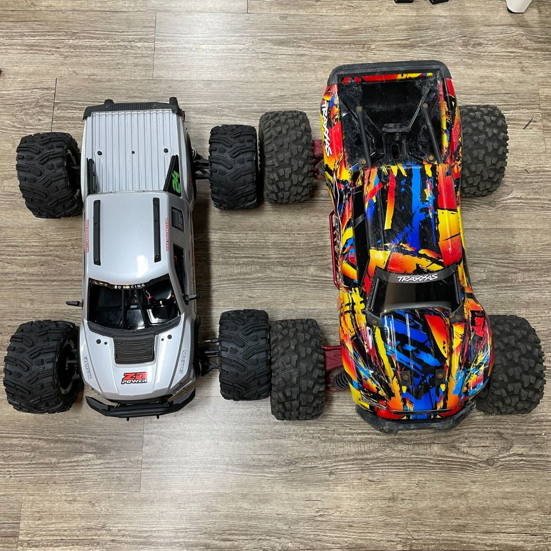 [LIKE NEW] ZD RACING HOBBYWING MAX 6 8S LARGE SCALE MX-07 RC MONSTER TRUCK RTR XMAXX, Hobbies ...