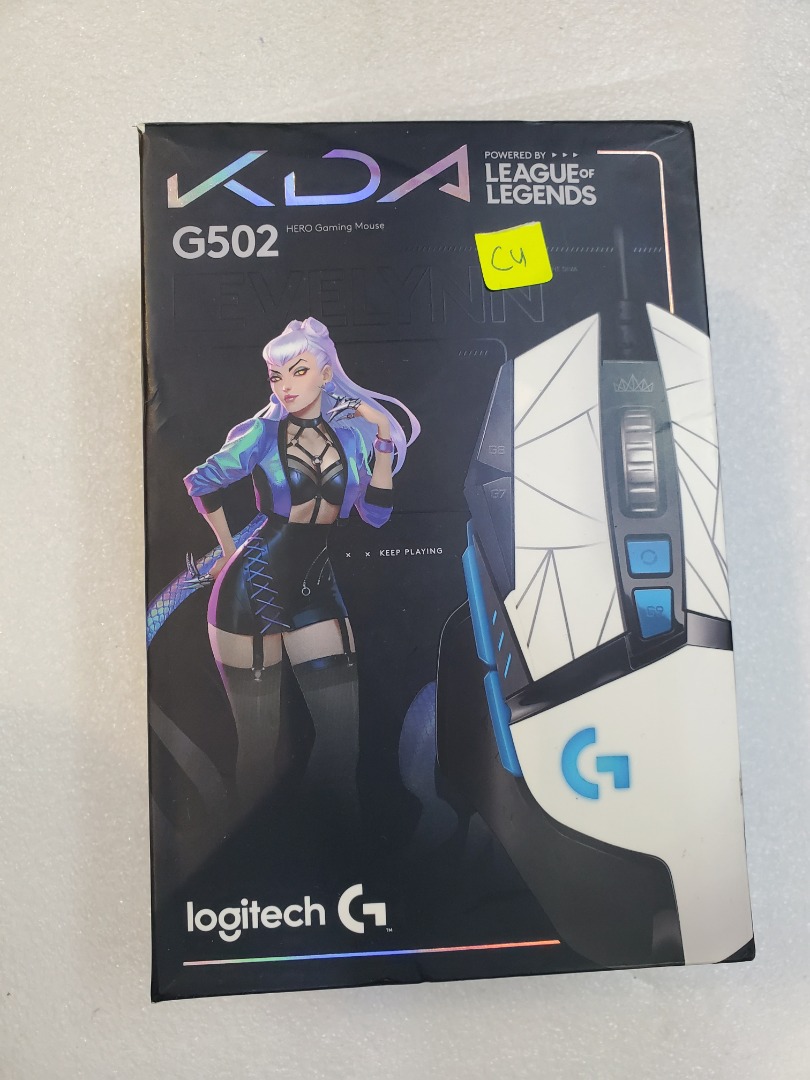 Logitech G502 Hero K/DA High Performance Gaming Mouse Hero 25K Sensor ...