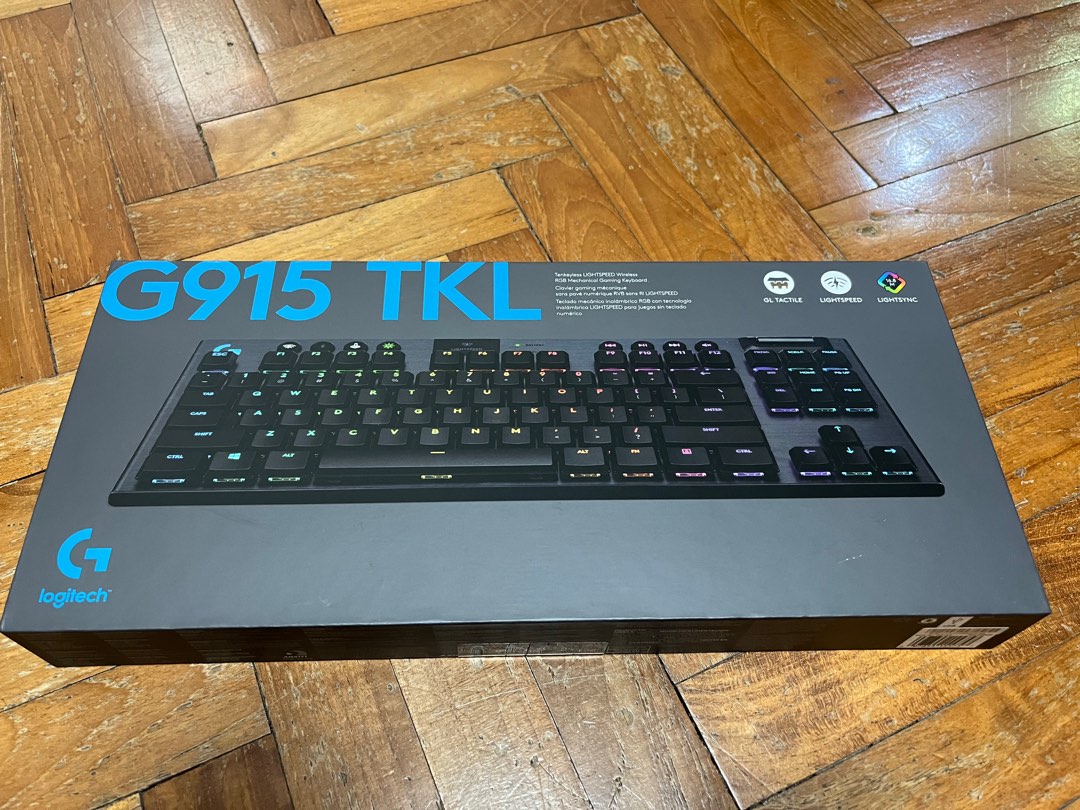 Logitech G915 TKL Wireless Mechanical Keyboard, Computers & Tech, Parts & Accessories, Computer ...